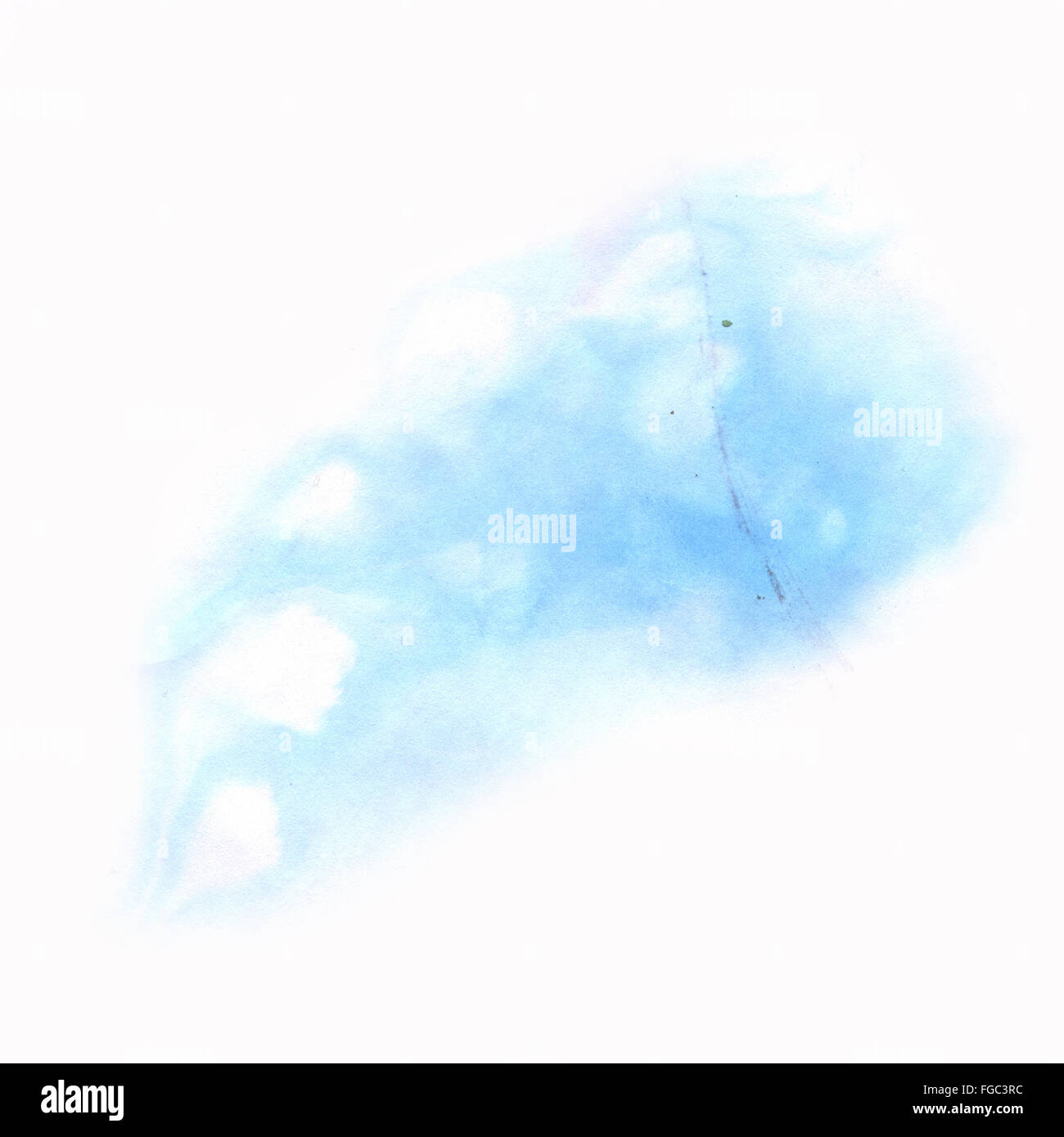ink abstract splash watercolor watercolour isolated blue white ...