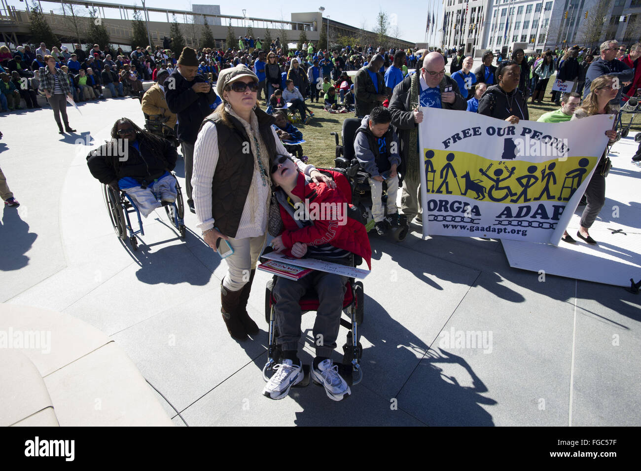 Disability rights and atlanta hi-res stock photography and images - Alamy