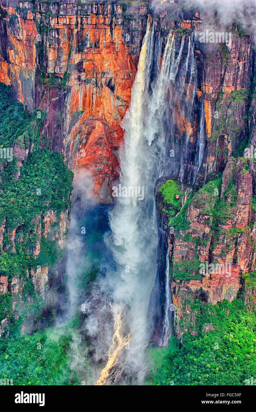 Angel falls venezuela aerial hi-res stock photography and images - Alamy