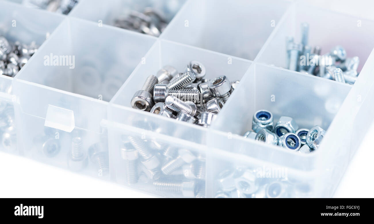 Many different steel screws hi-res stock photography and images - Alamy