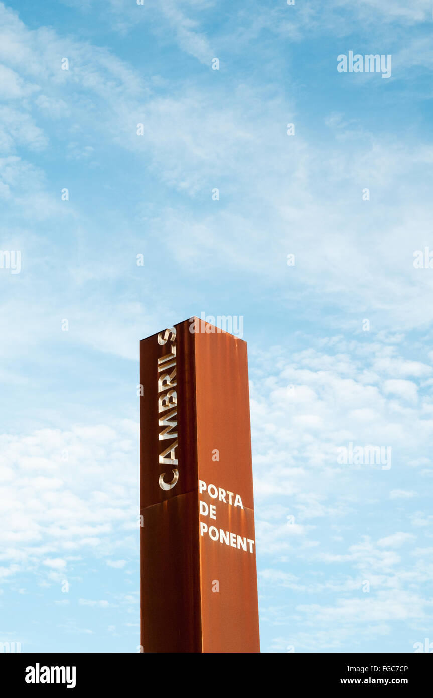 Porta de ponent hi-res stock photography and images - Alamy