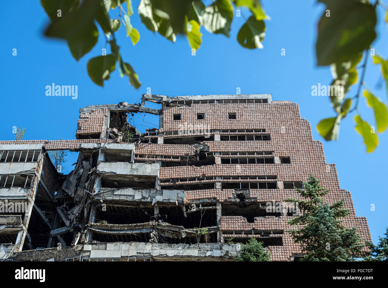 Governmental building of Yugoslav Ministry of Defence at Nemanjina St ...