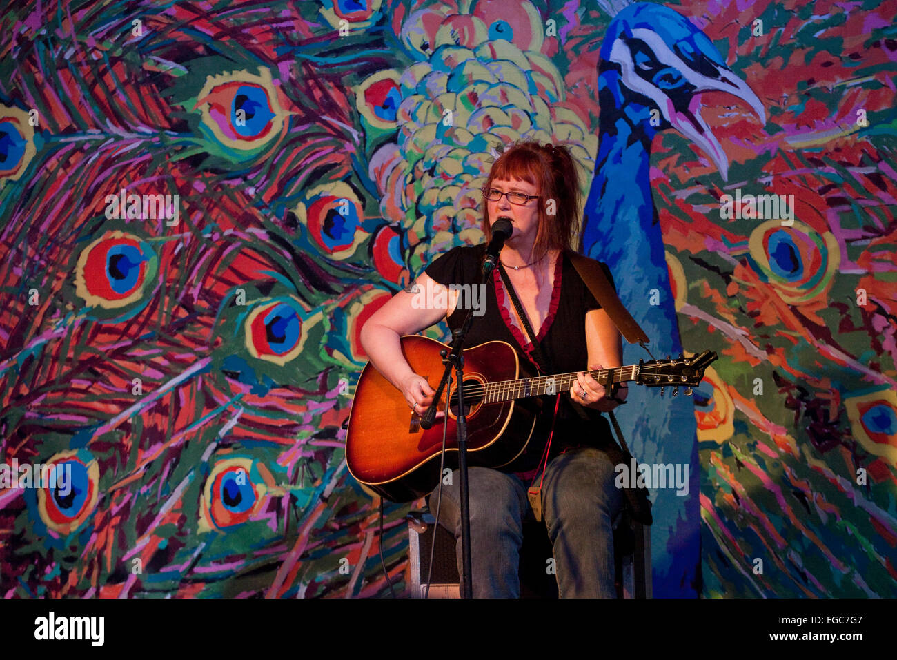 Canadian folk-roots and Americana singer musician Linda McRae at the ...