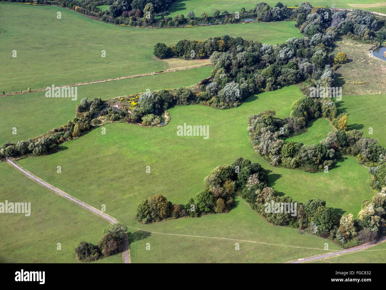 Plane window fields hi-res stock photography and images - Alamy