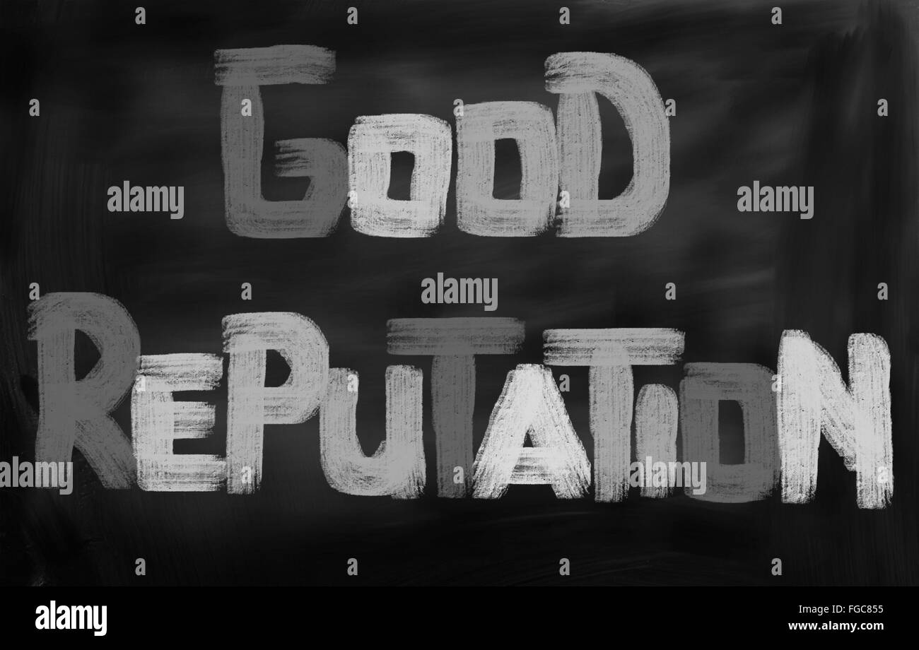 Good Reputation Concept Stock Photo - Alamy