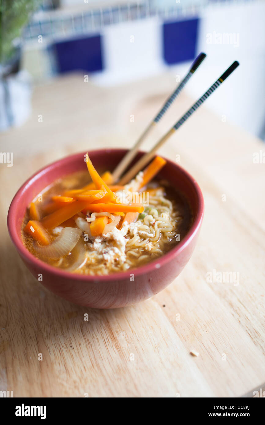 Pink noodles hi-res stock photography and images - Alamy