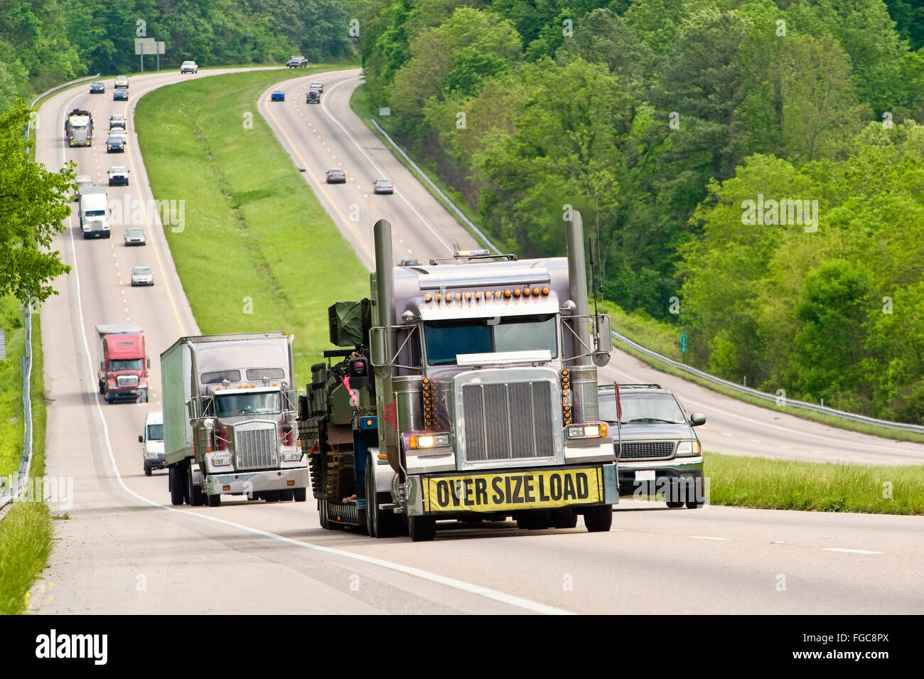 Oversize load semi truck hi-res stock photography and images - Alamy Oversize load semi truck hi-res stock photography and images - Alamy