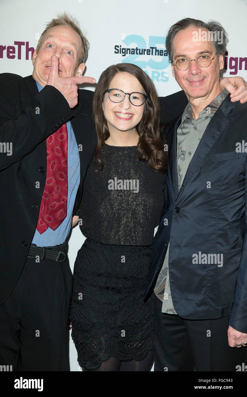 New York, NY, USA. 18th Feb, 2016. Bill Irwin, Shaina Taub, David Shiner in attendance for OLD ...