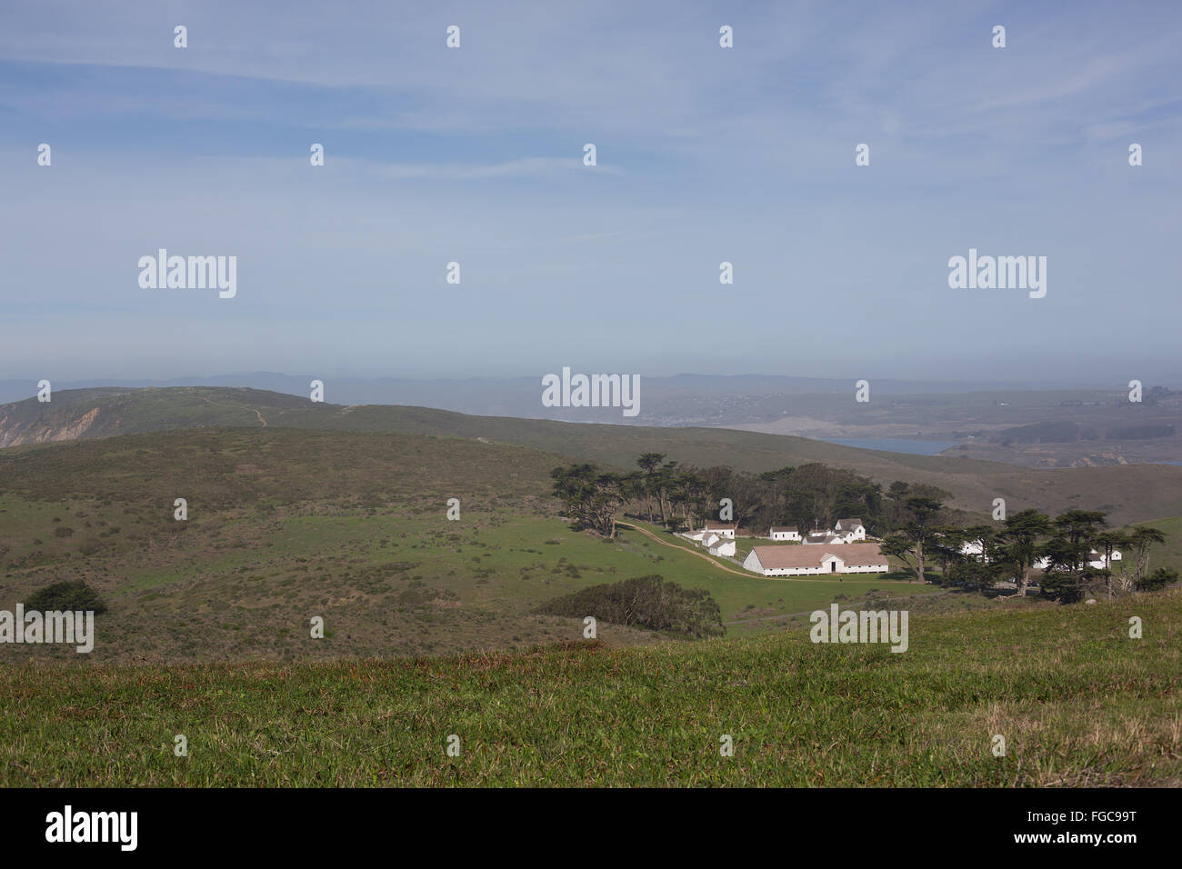 Pierce Point Ranch in Point Reyes National Seashore in northern ...