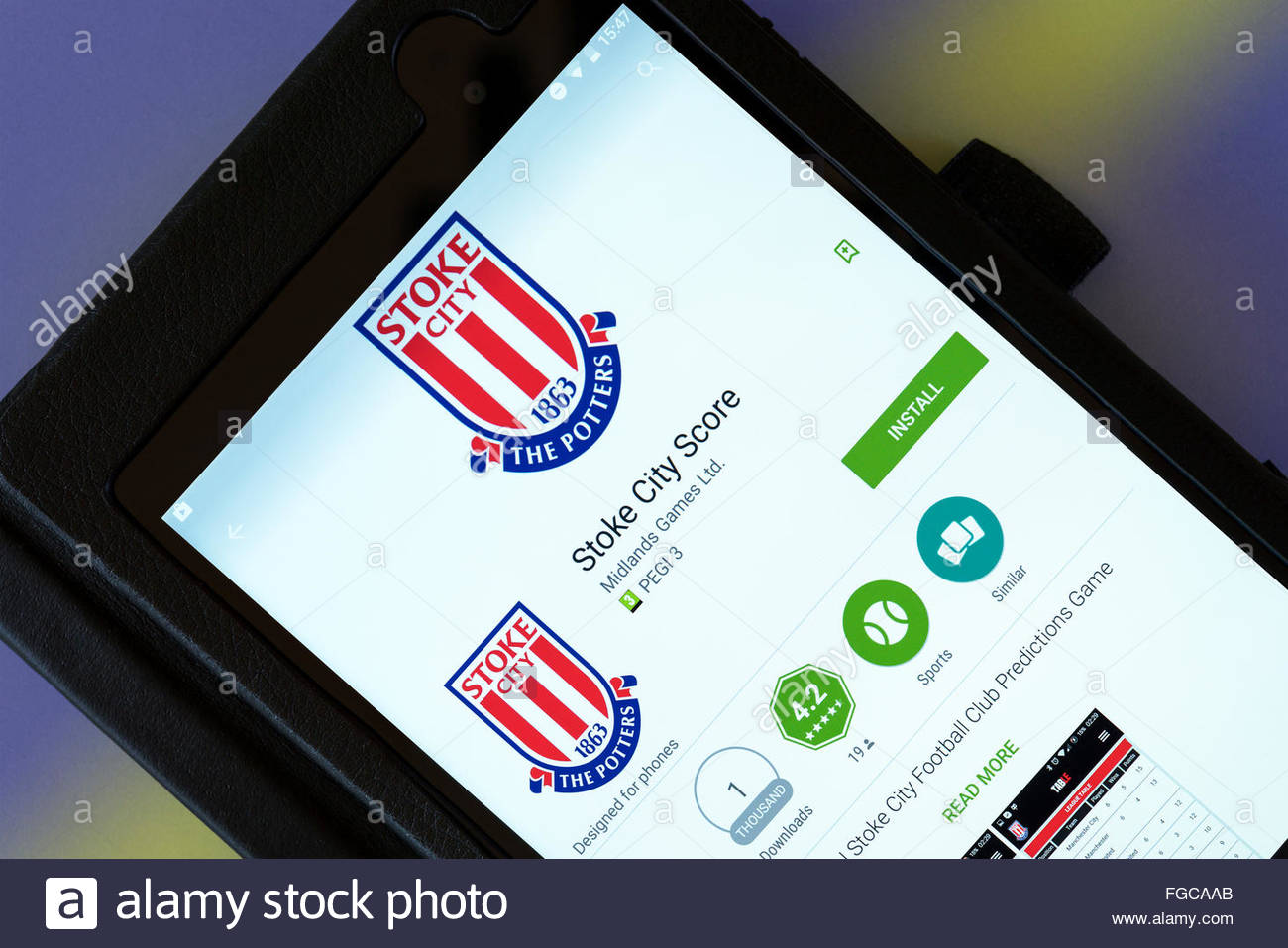 Stoke City Stock Photos & Stoke City Stock Images - Alamy