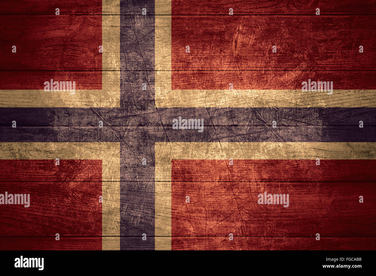 Norway wooden flag hi-res stock photography and images - Alamy