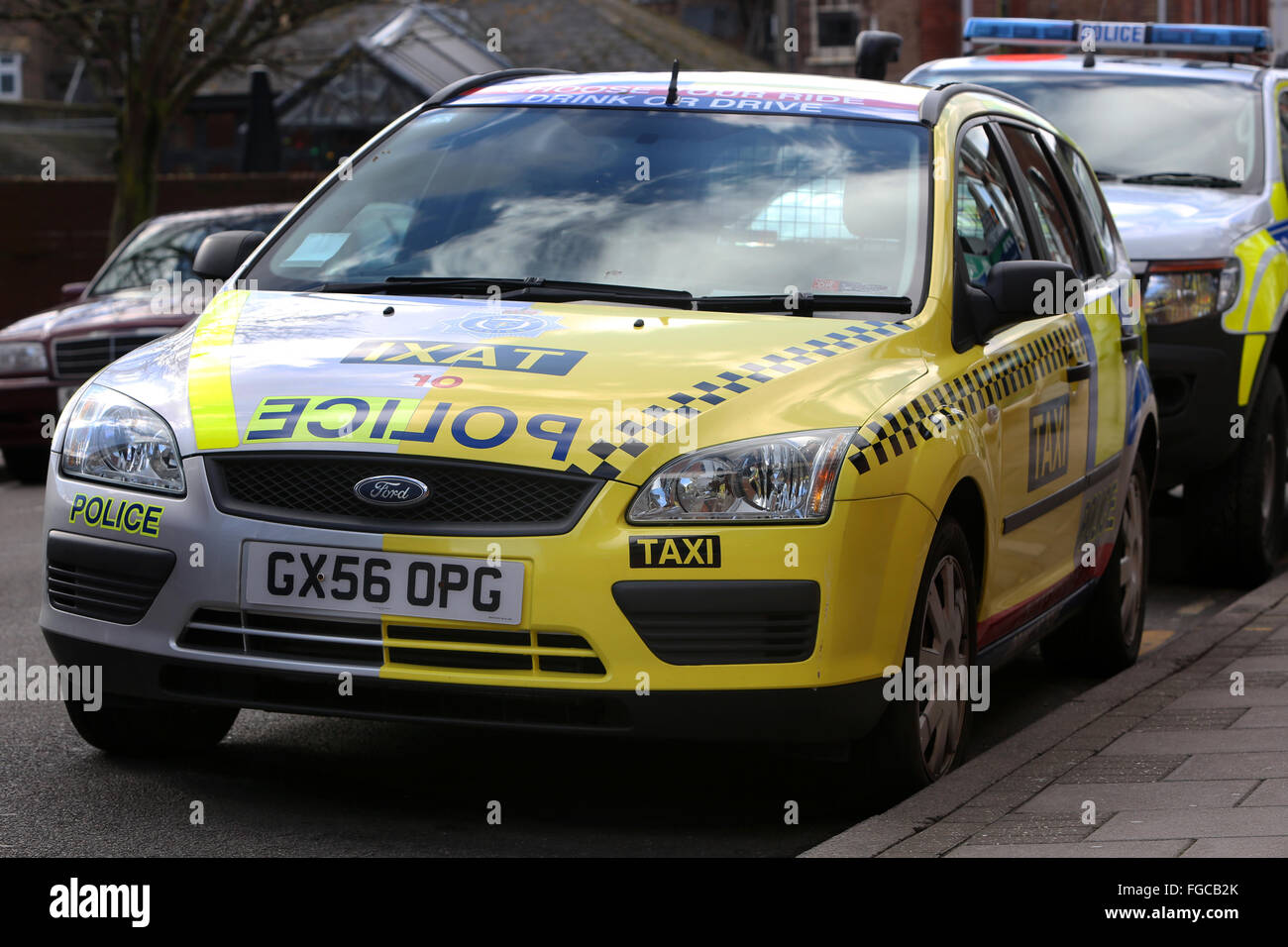Police car advertising High Resolution Stock Photography and Images - Alamy