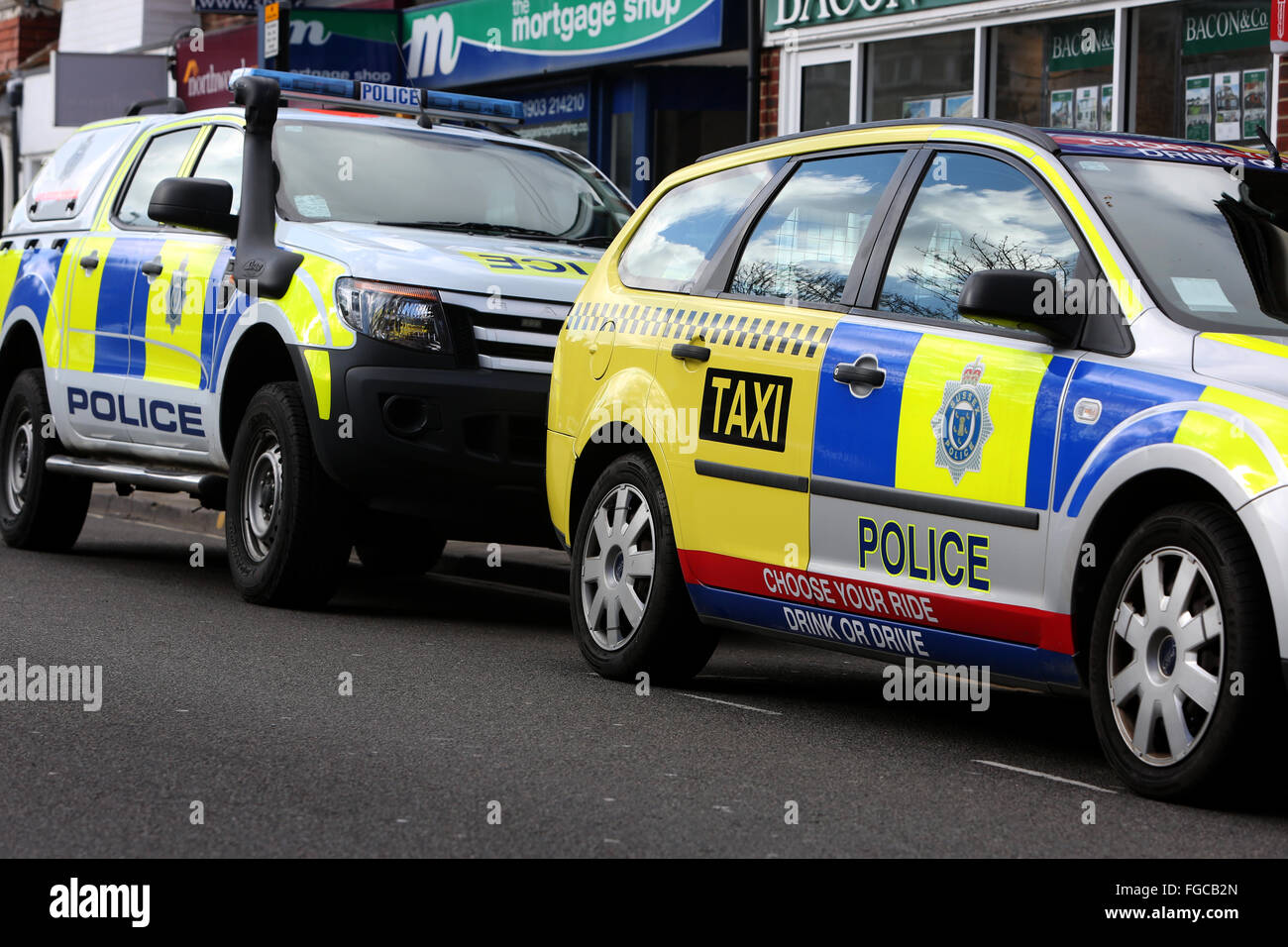 Police car advertising High Resolution Stock Photography and Images - Alamy