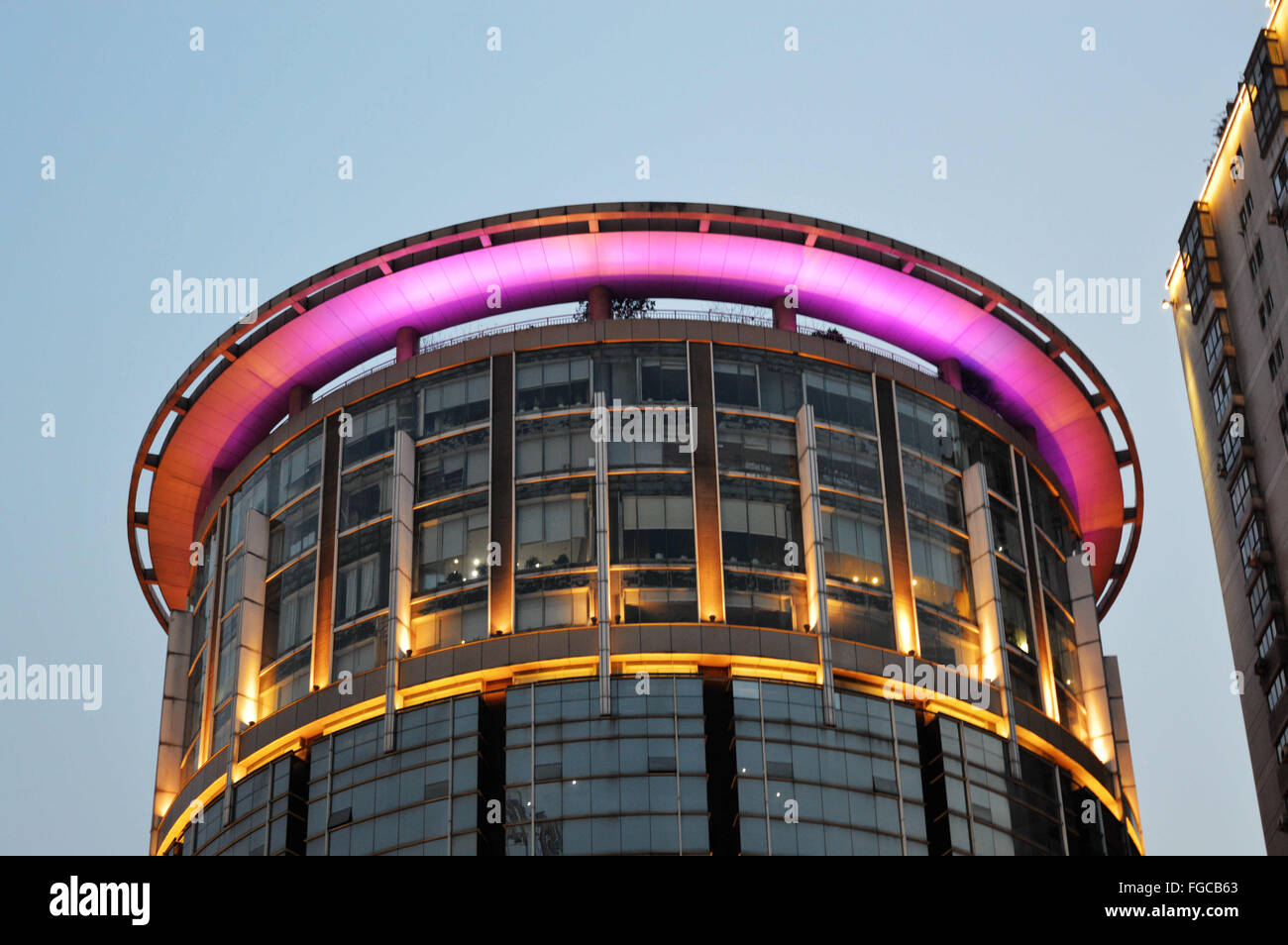 Chong, Chong, CHN. 19th Feb, 2016. A can-shaped building. © SIPA Asia ...