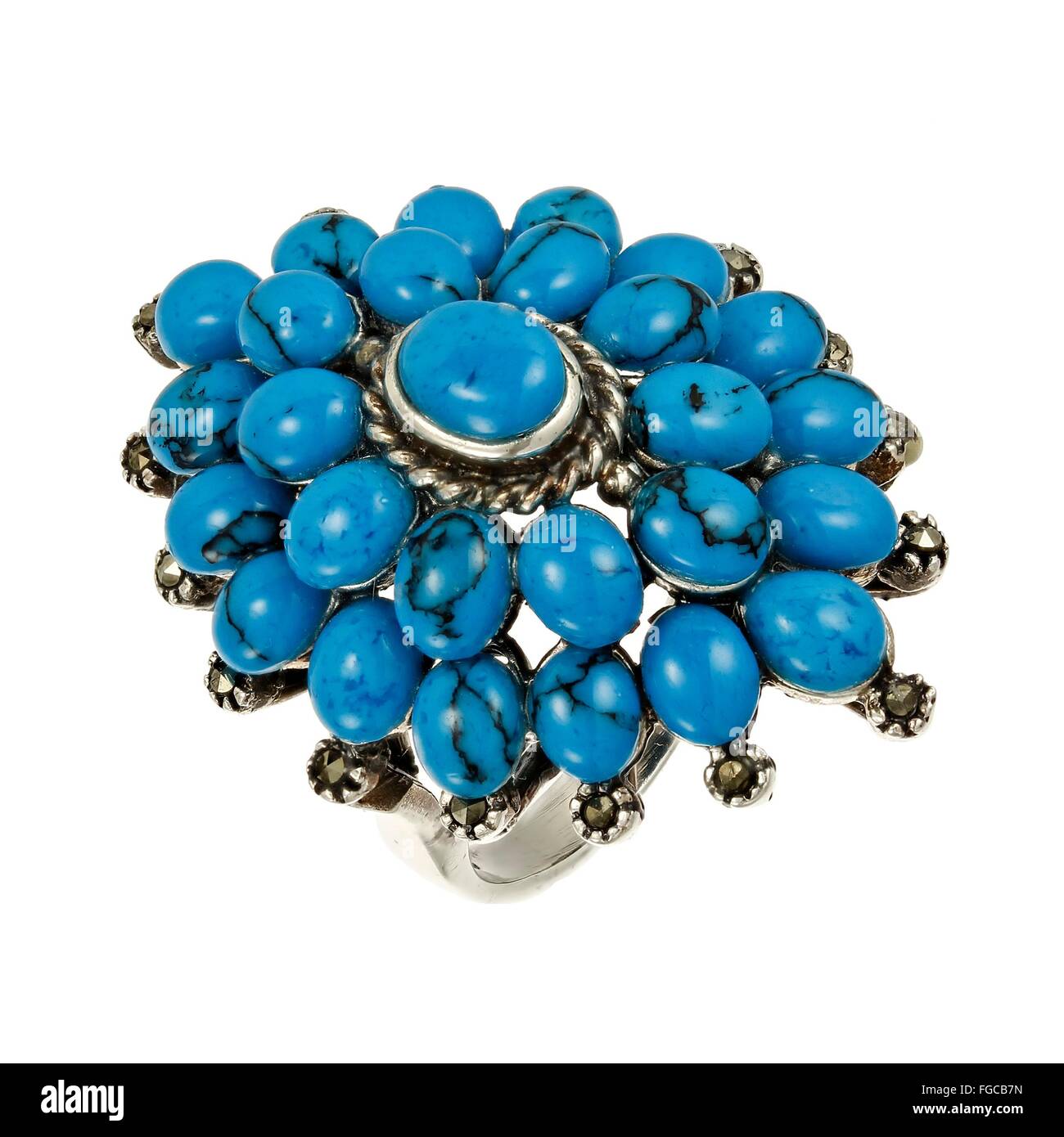 Turquoise glass stones hi-res stock photography and images - Alamy