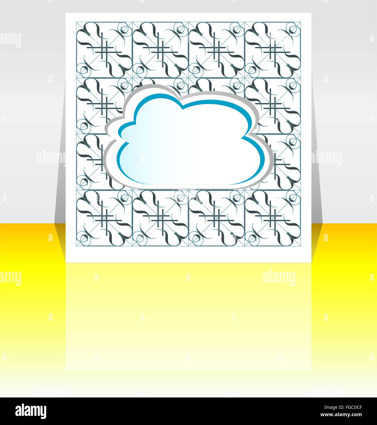 Flyer or Cover Design Stock Photo - Alamy