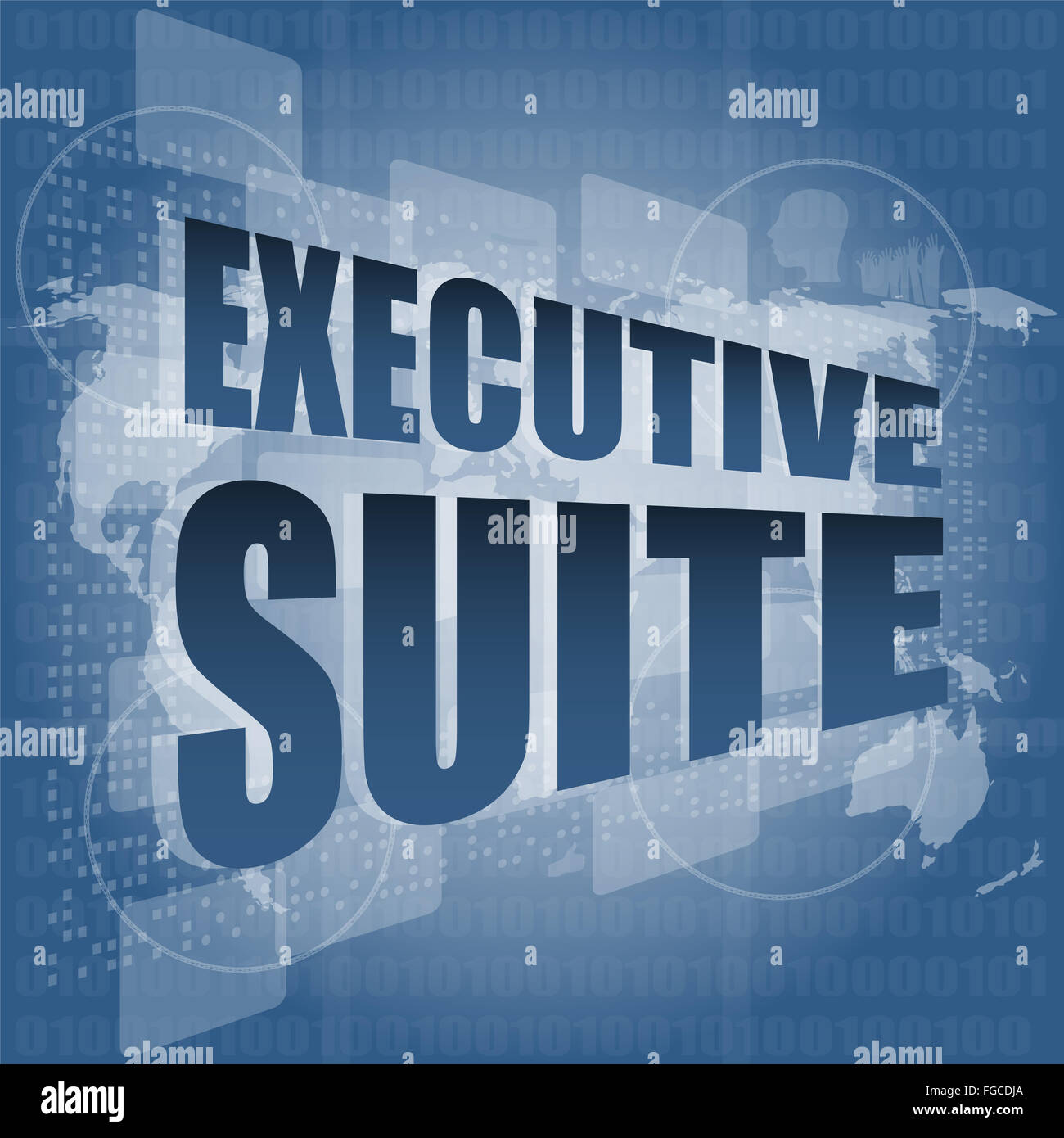 executive suite, interface hi technology, touch screen Stock Photo - Alamy