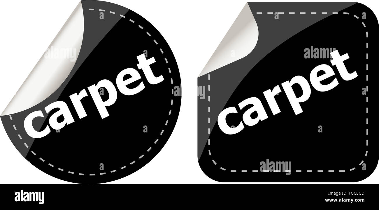 Carpet stickers hi-res stock photography and images - Alamy