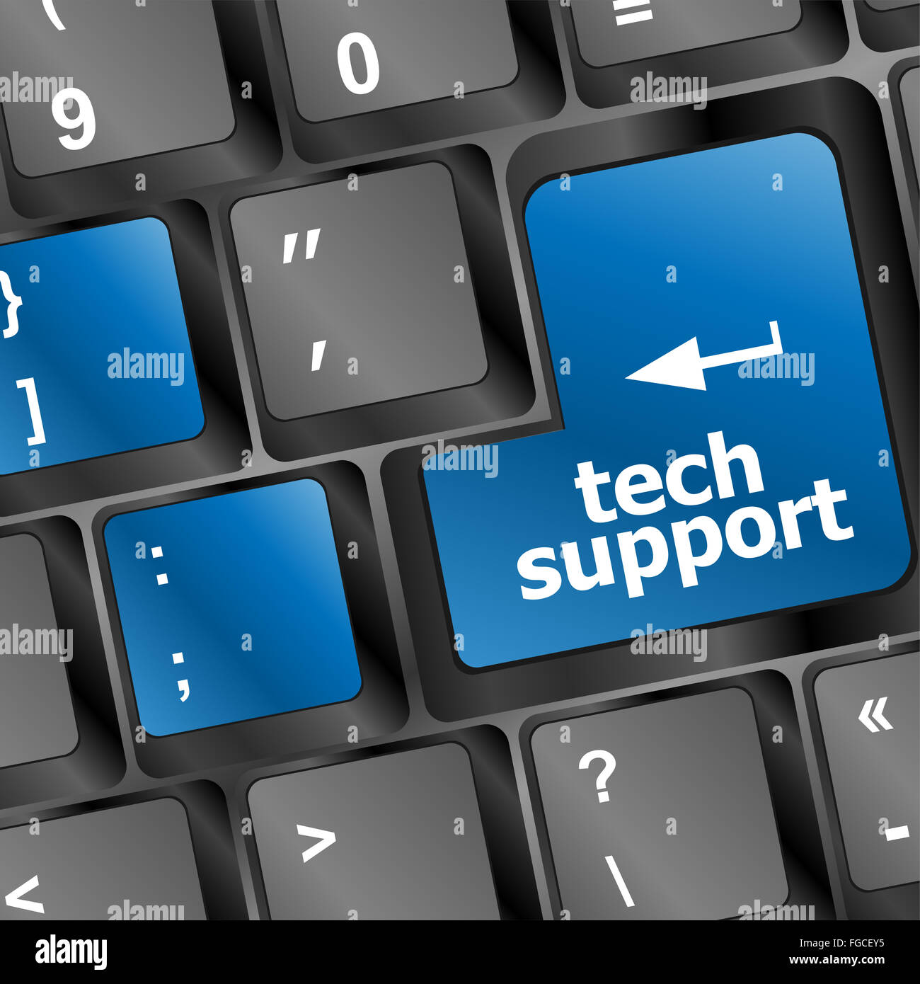 bingo button on computer keyboard Stock Photo - Alamy