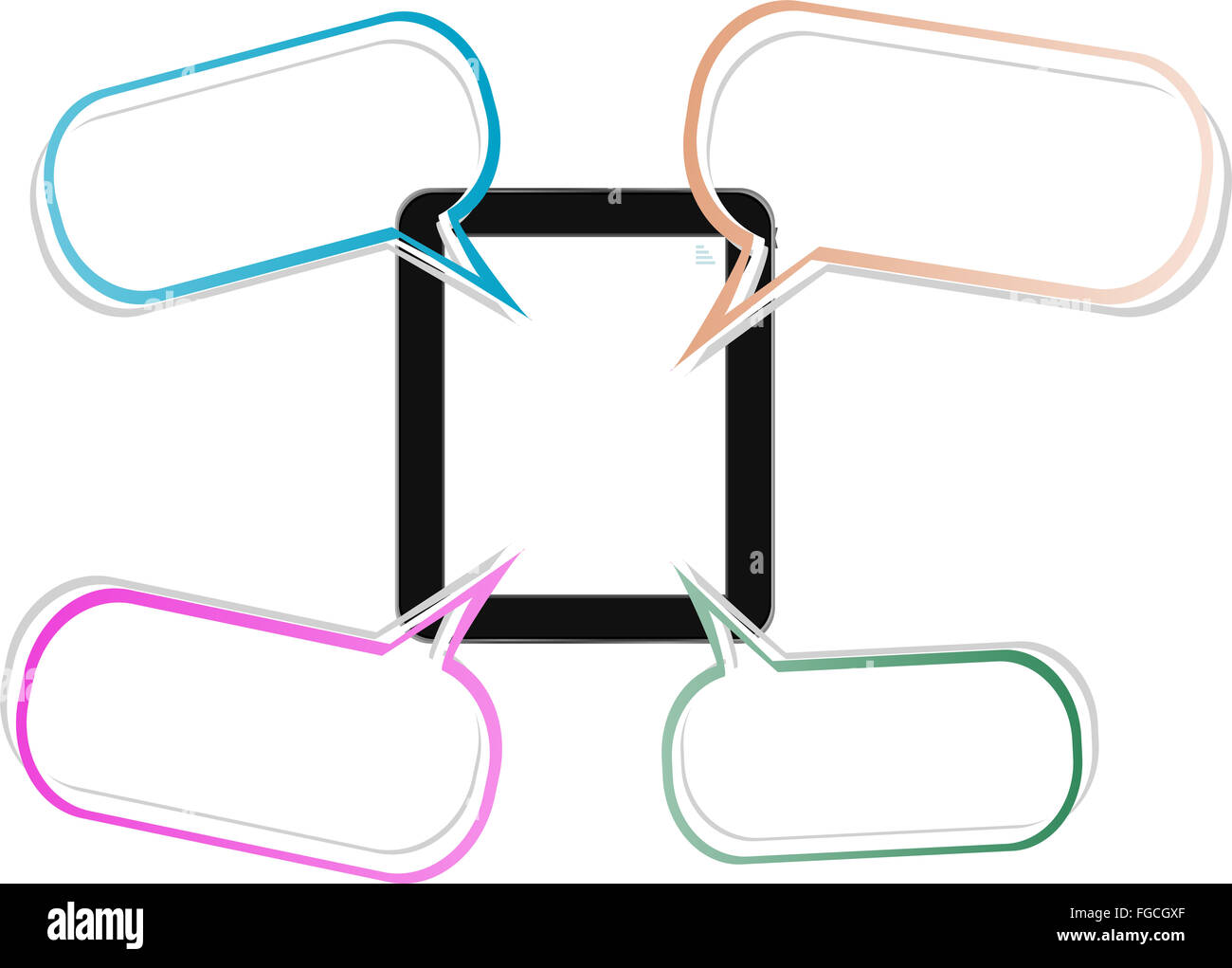 Bubble on black Cut Out Stock Images & Pictures - Alamy