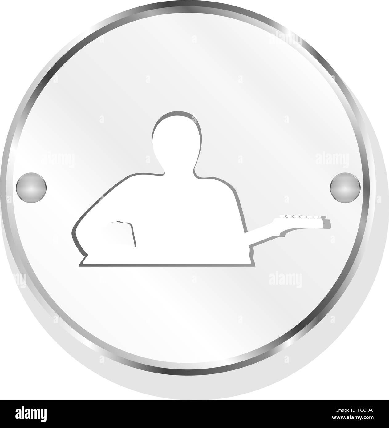 Man play button Black and White Stock Photos & Images - Alamy