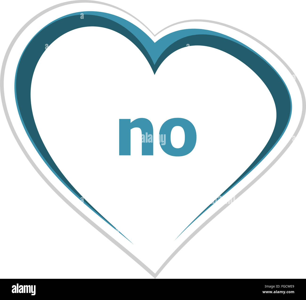 social concept, no word on love heart Stock Photo - Alamy