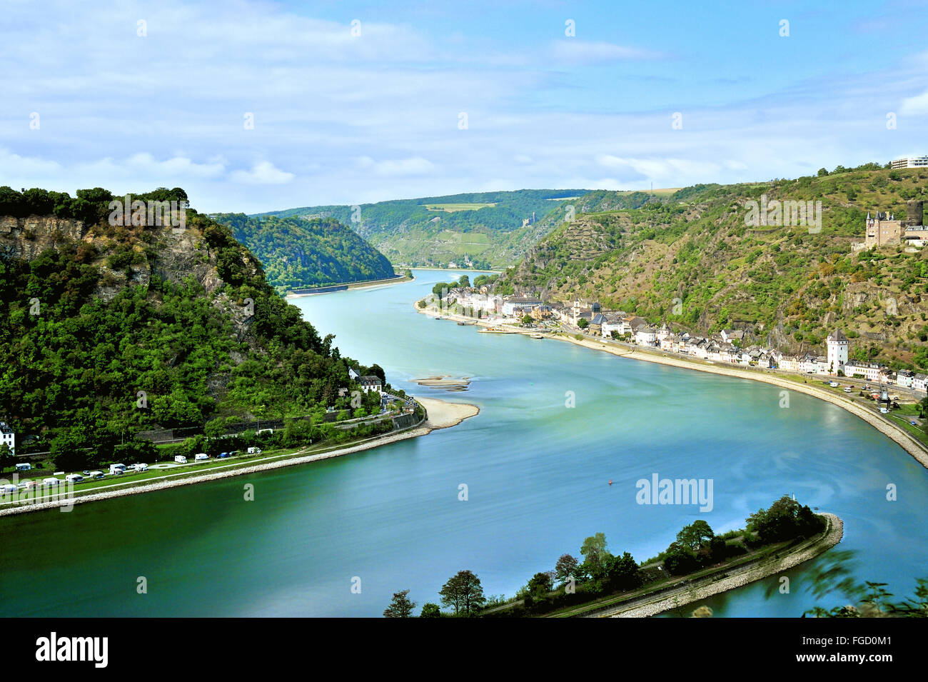 Loreley romantic middle rhine valley hi-res stock photography and ...