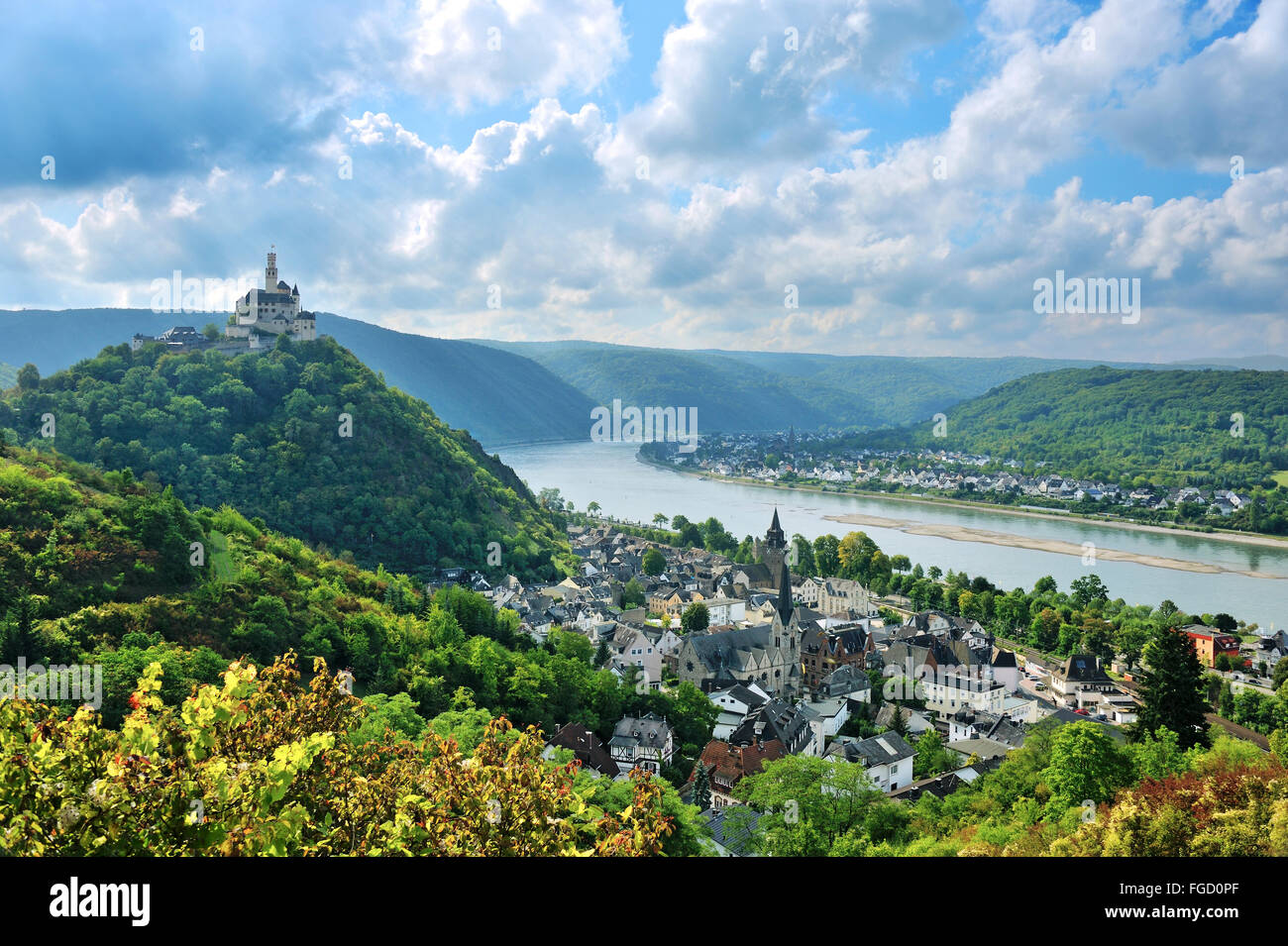 Marksburg castle hi-res stock photography and images - Alamy