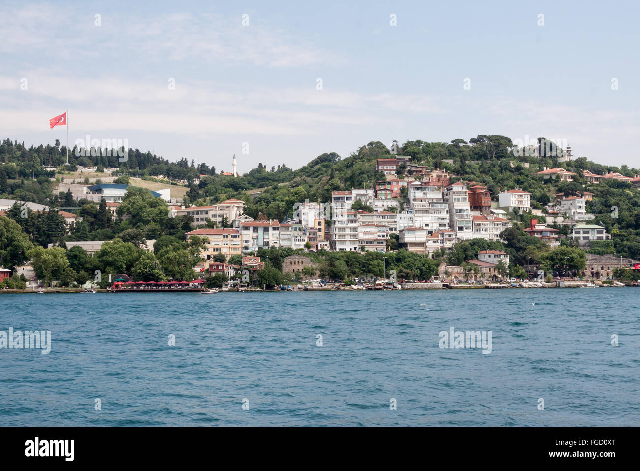 Bosphorus Istanbul Historical Buildings Stock Photo - Alamy