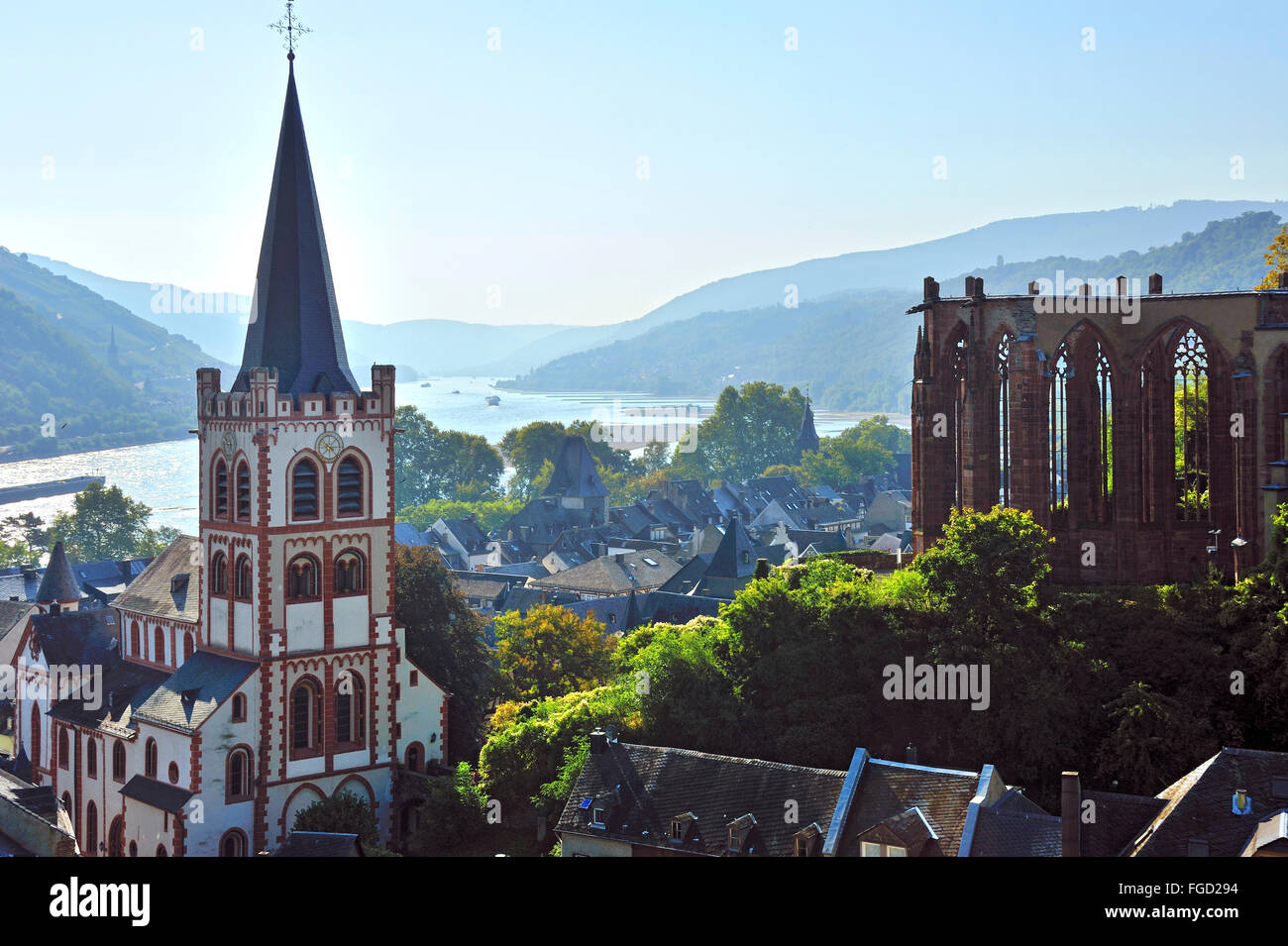 Bacharach, Germany Stock Photo - Alamy