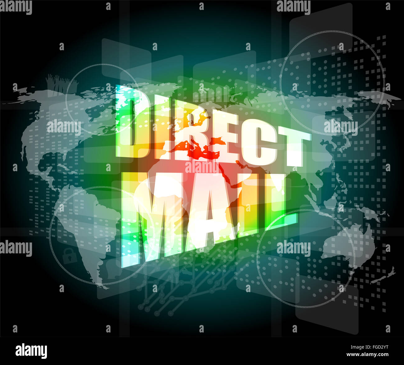 Infographics computer screen hi-res stock photography and images - Alamy