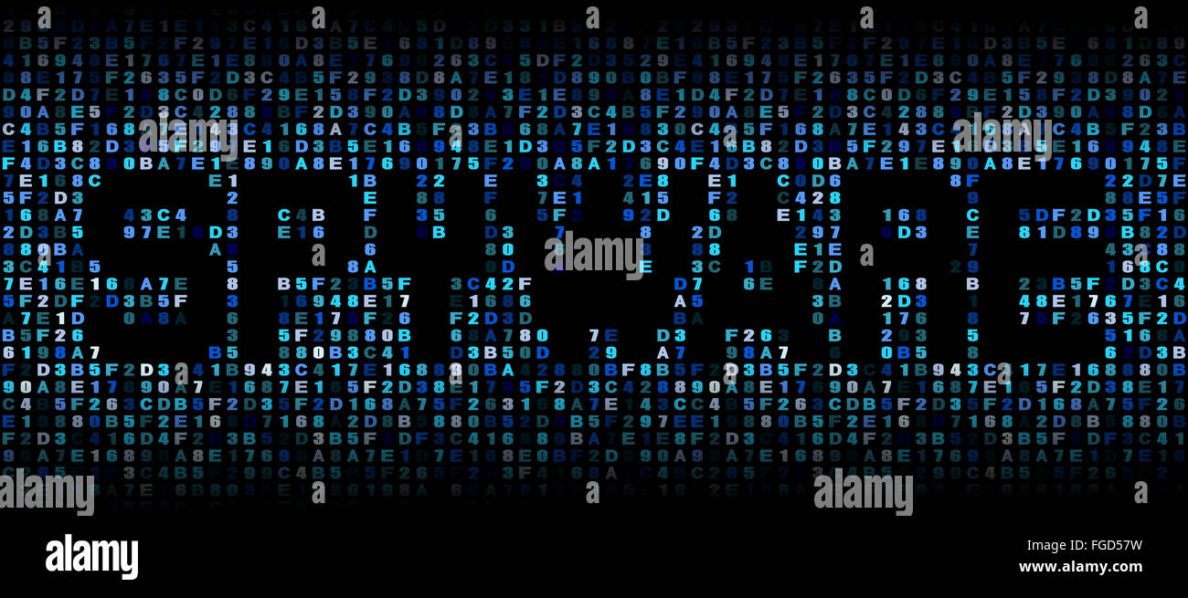 Spyware text on hex code illustration Stock Photo - Alamy