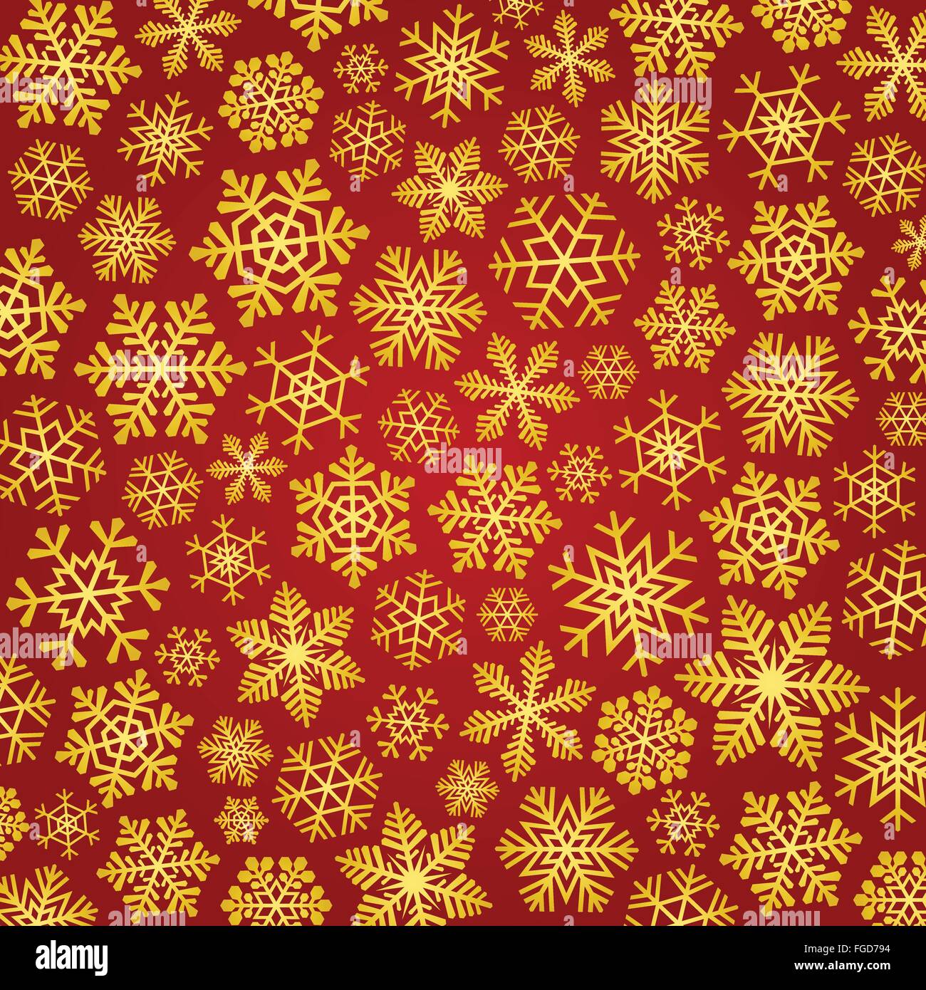 Gold christmas background winter snow Stock Vector Images - Alamy
