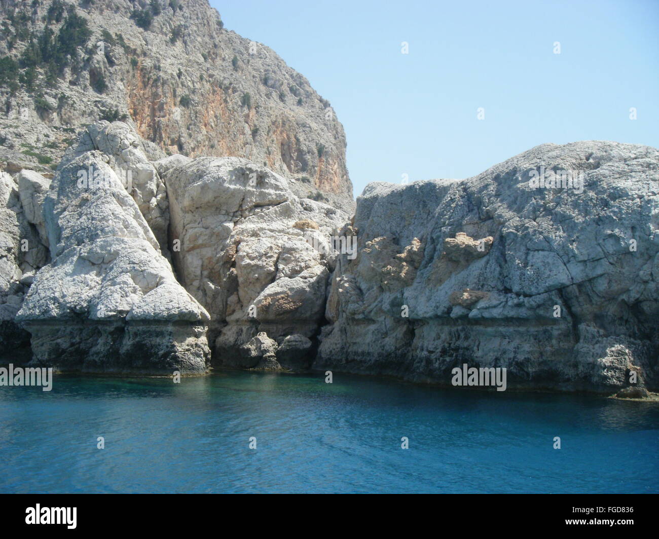 Sea water greece hellas hi-res stock photography and images - Alamy