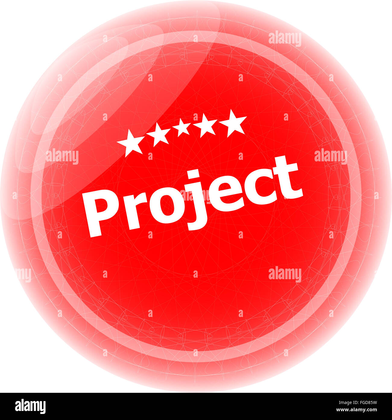 project red rubber stamp over a white background Stock Photo - Alamy