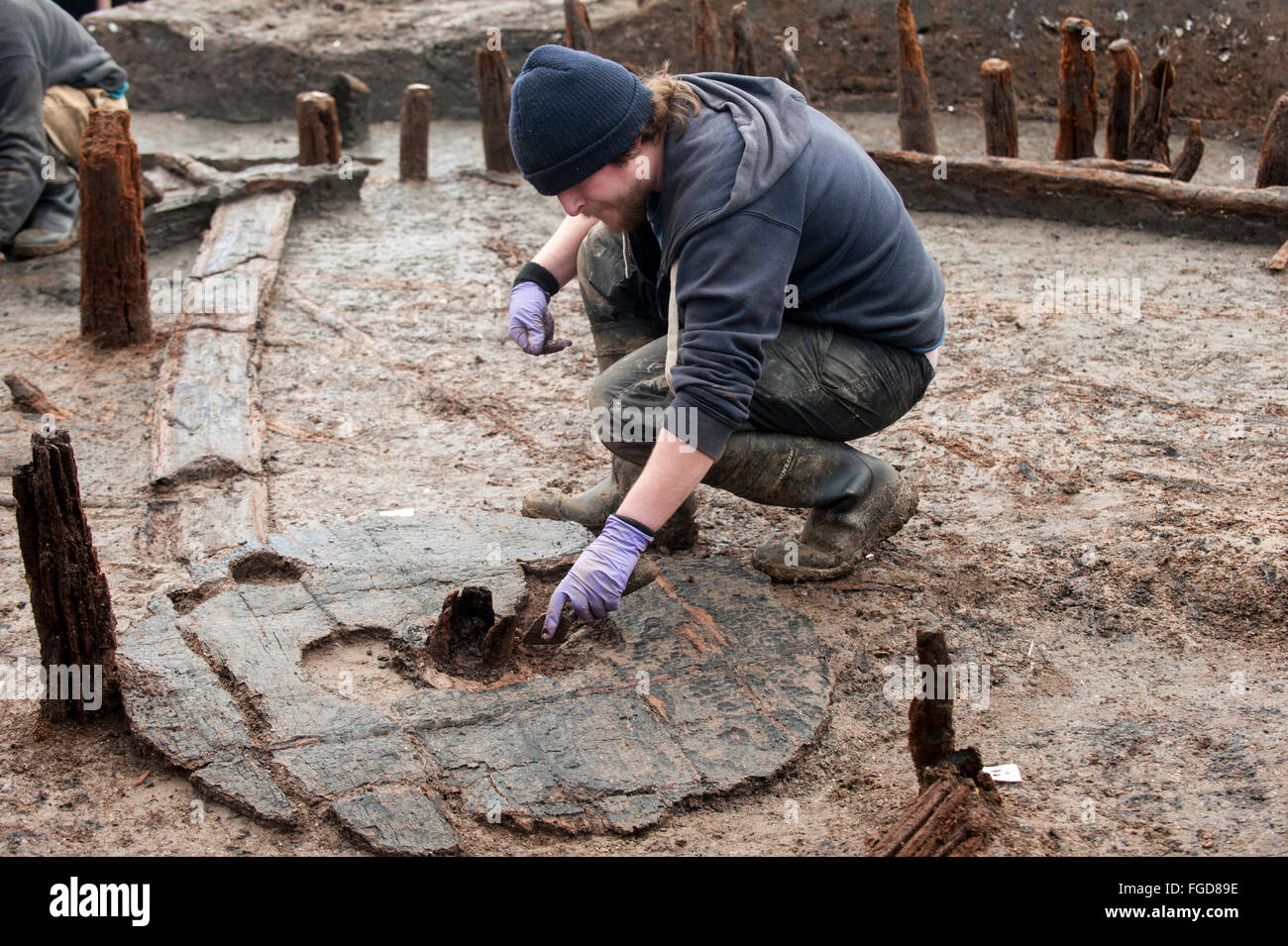 Bronze age wheel discovered hi-res stock photography and images - Alamy