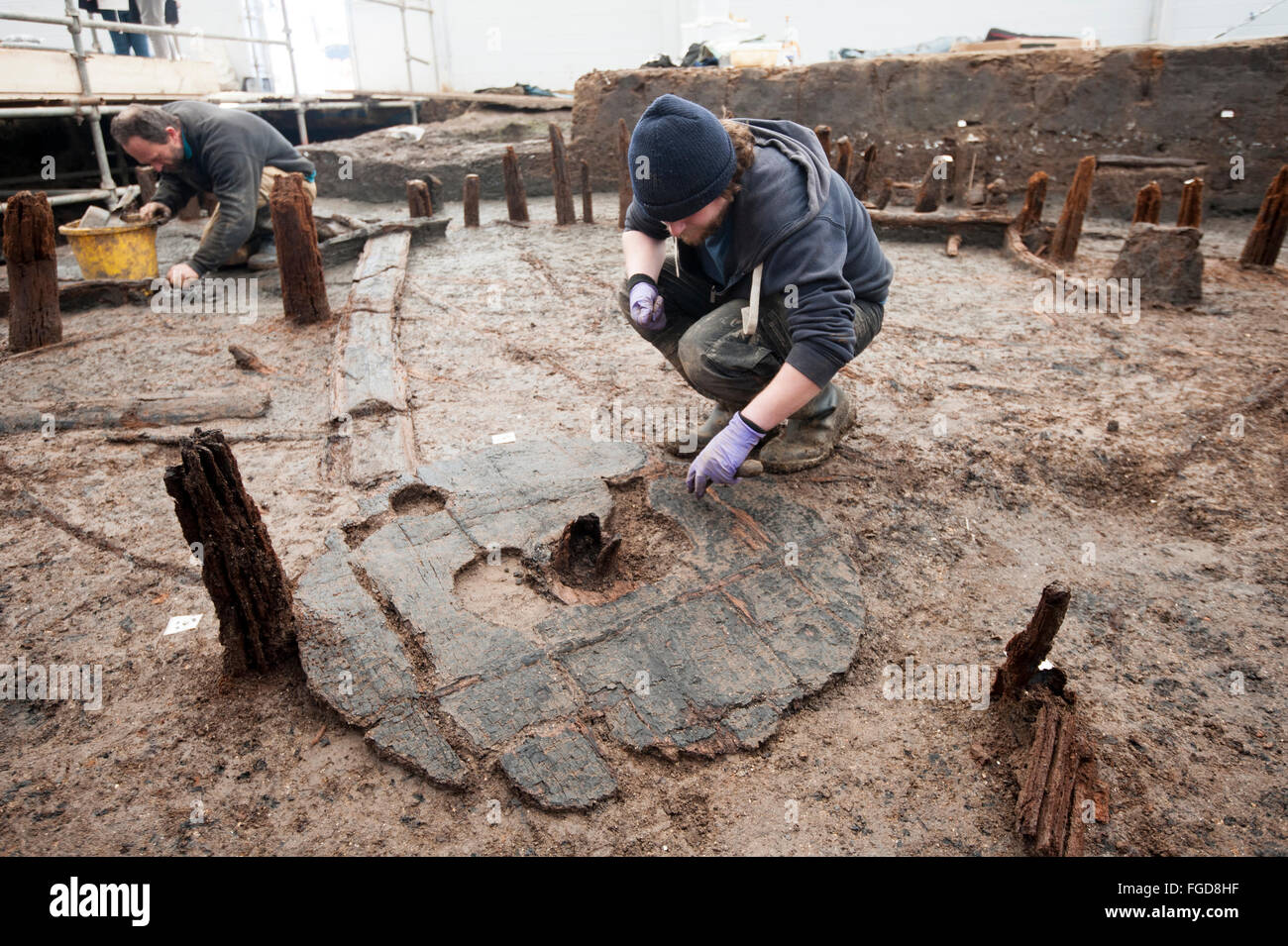 Archaeologists have uncovered a 3000 year old Bronze Age wheel at Must ...