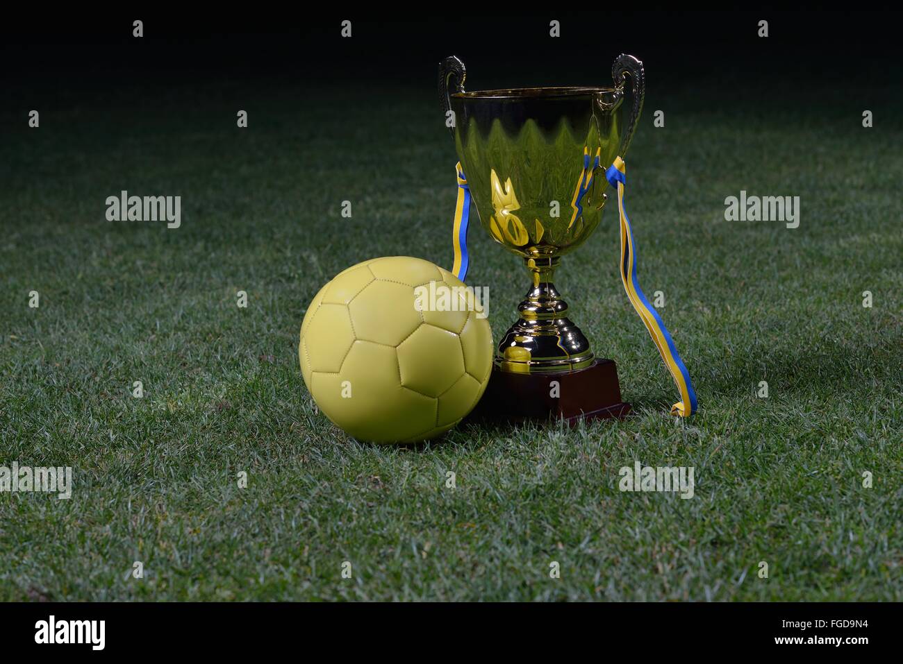 Football super cup trophy hi-res stock photography and images - Alamy