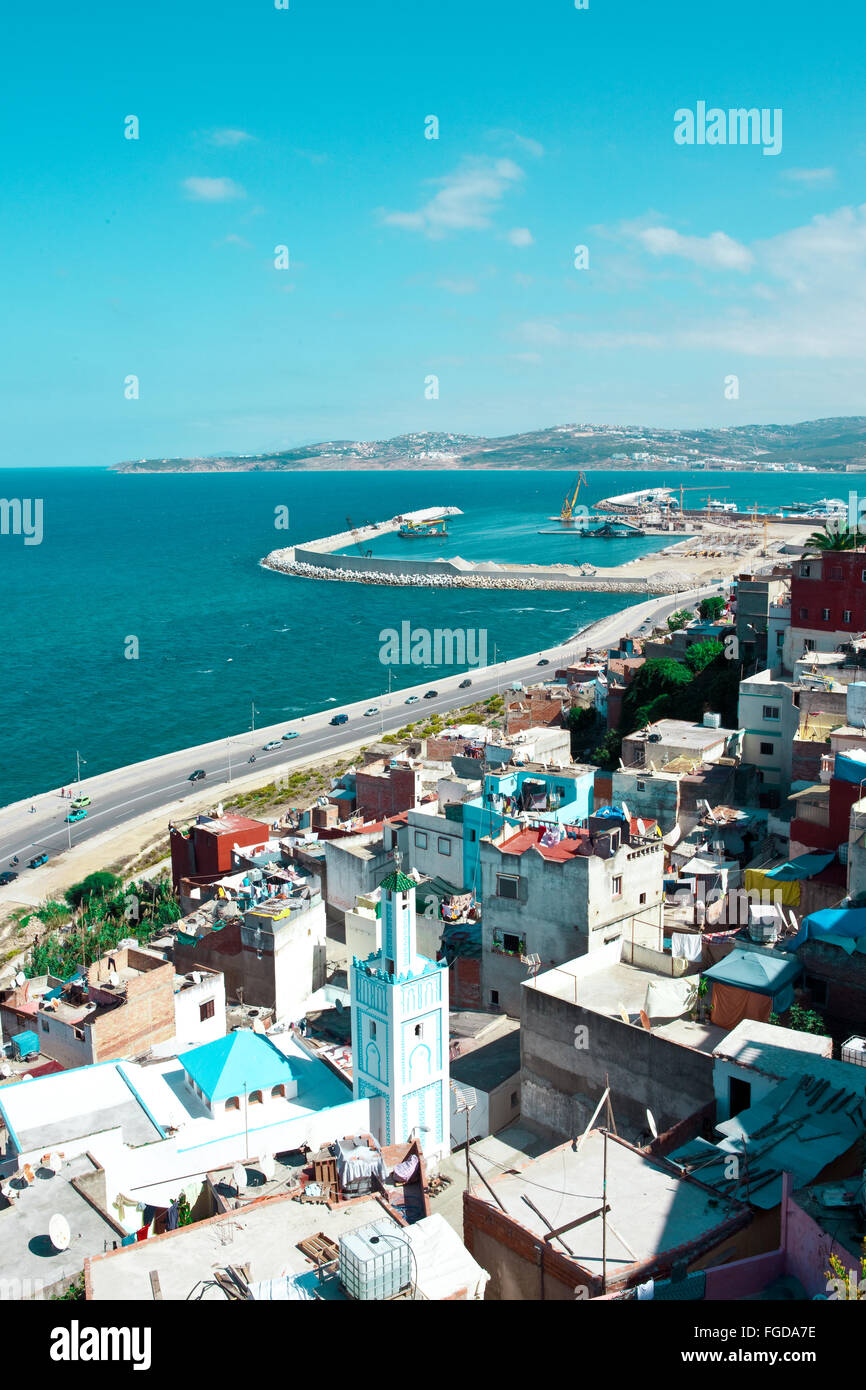 Morocco, Tangier, Kasbah, medina, general view Stock Photo - Alamy