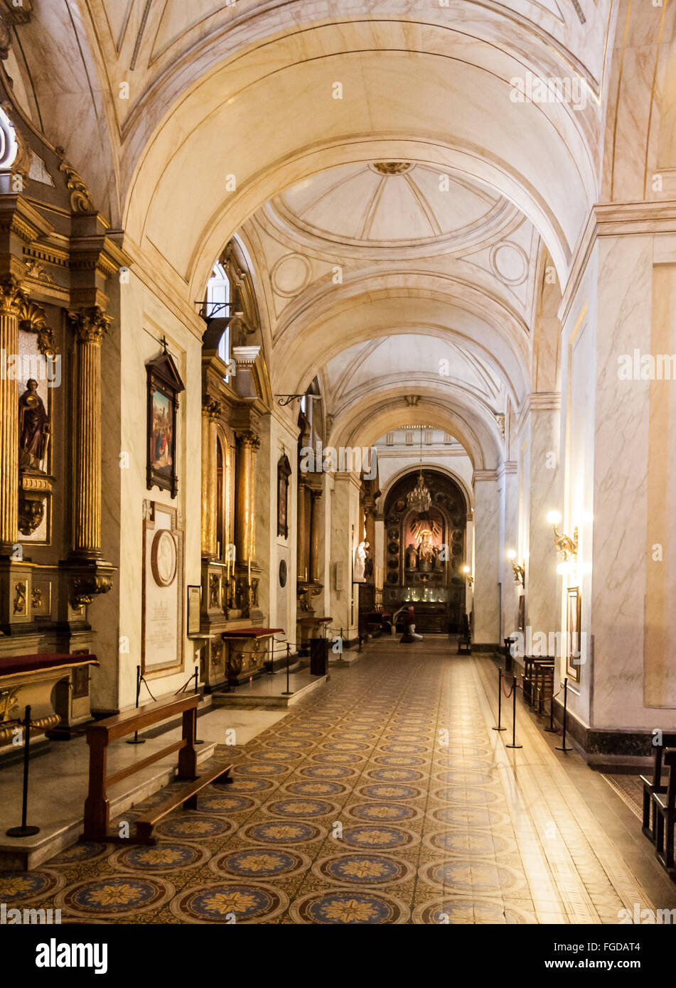 Historical Building Montevideo Cathedral Uruguay Stock Photo - Alamy