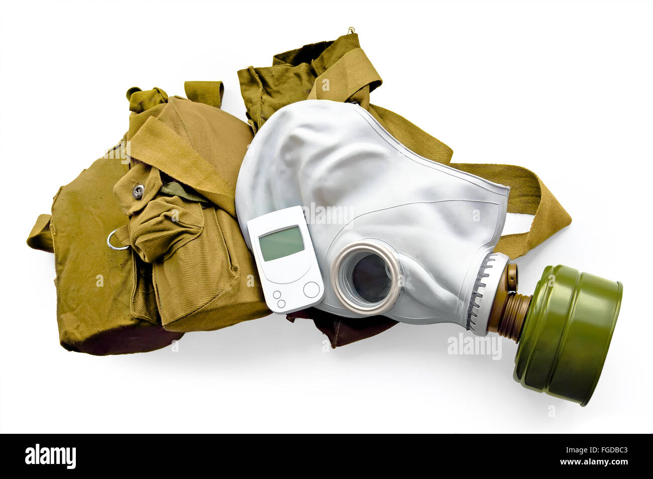 Gas mask case Cut Out Stock Images & Pictures - Alamy