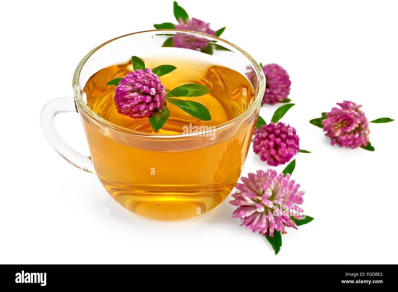Flower teas in glass hi-res stock photography and images - Alamy