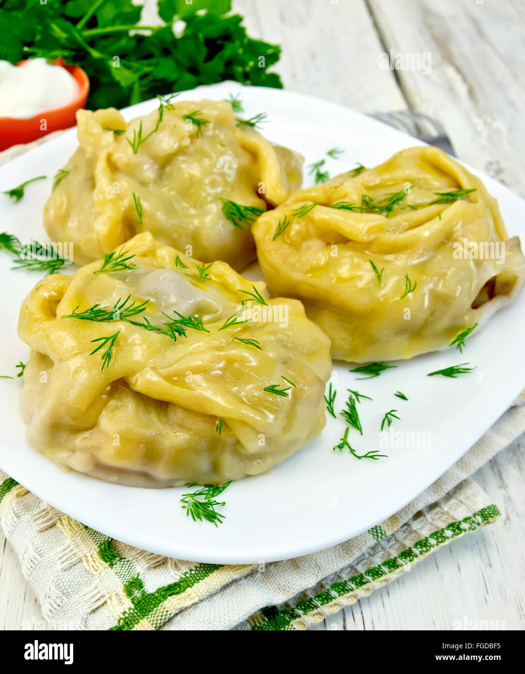 Manti in flour hi-res stock photography and images - Alamy