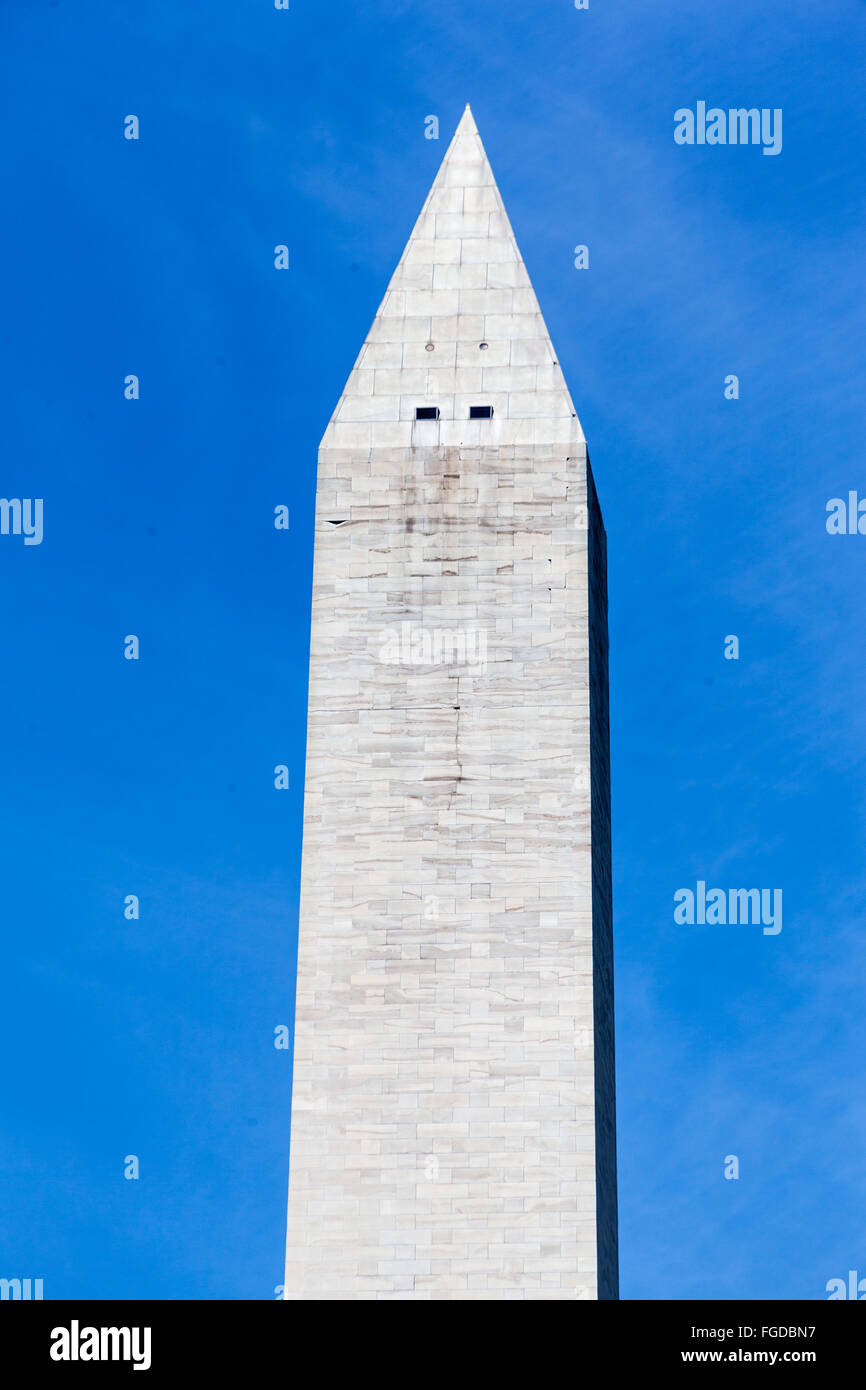 The Obelisk Washington DC Stock Photo - Alamy