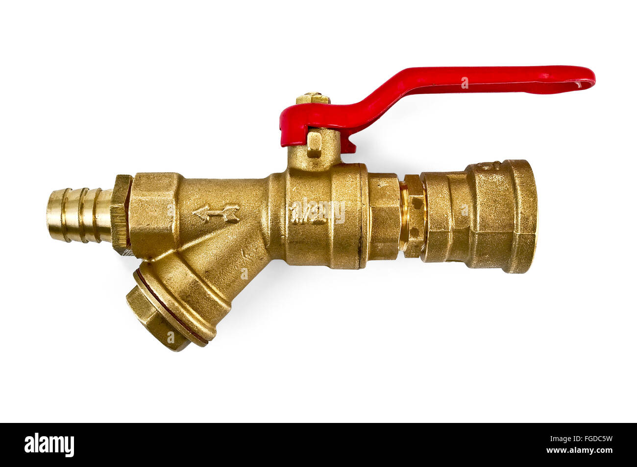 Water taps in the assembly Stock Photo - Alamy