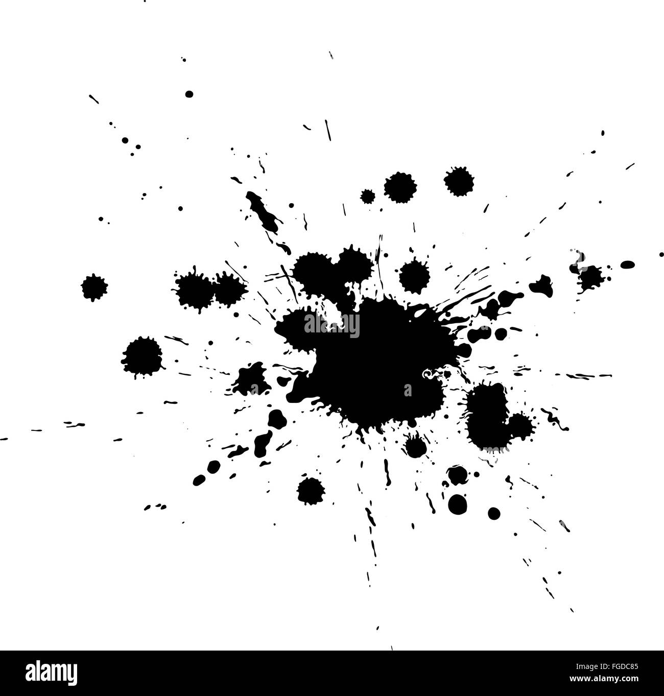 Abstract vector detailed artistic splash Stock Vector Image & Art - Alamy