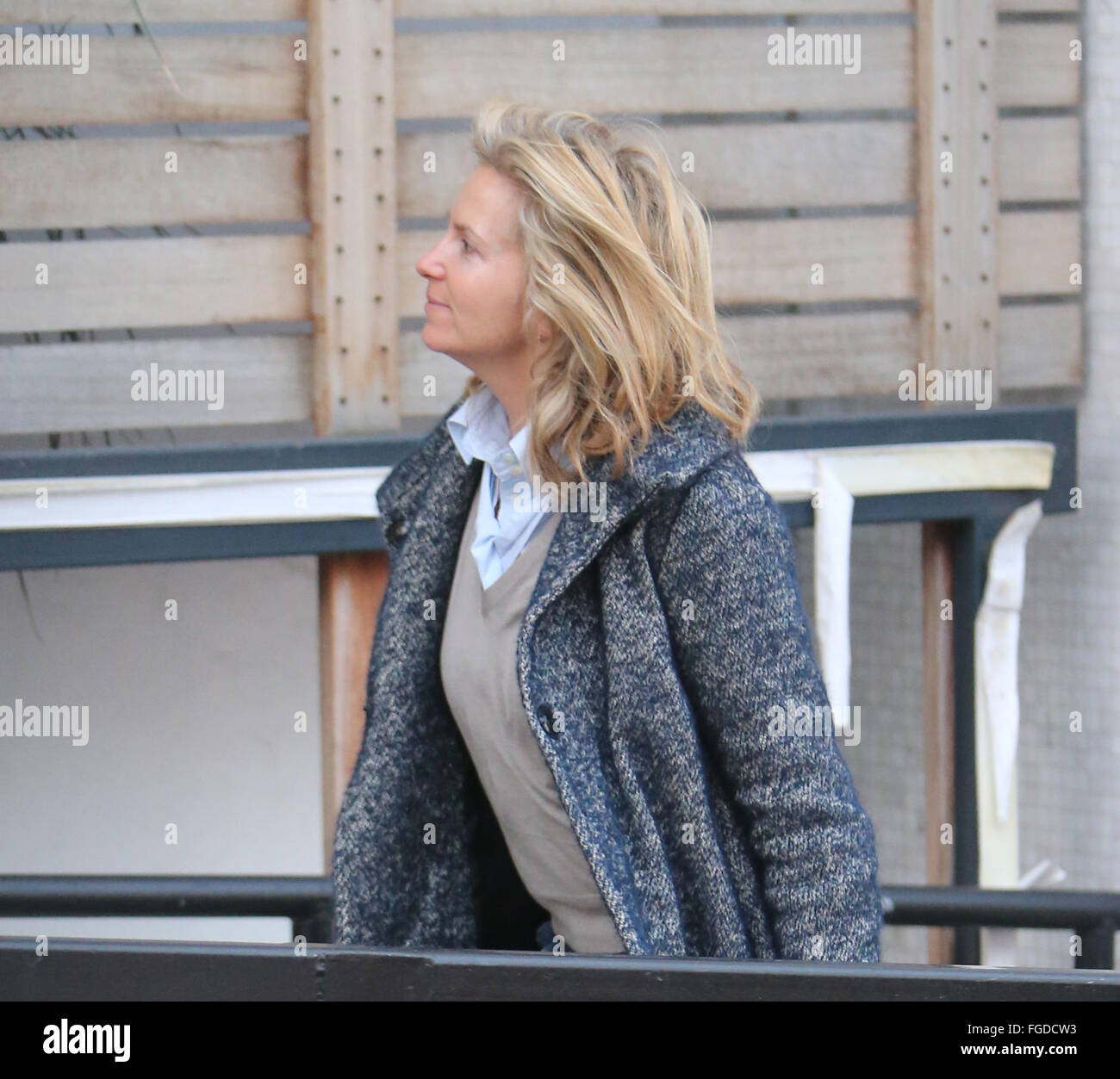 Penny Lancaster outside ITV Studios Featuring: Penny Lancaster Where ...