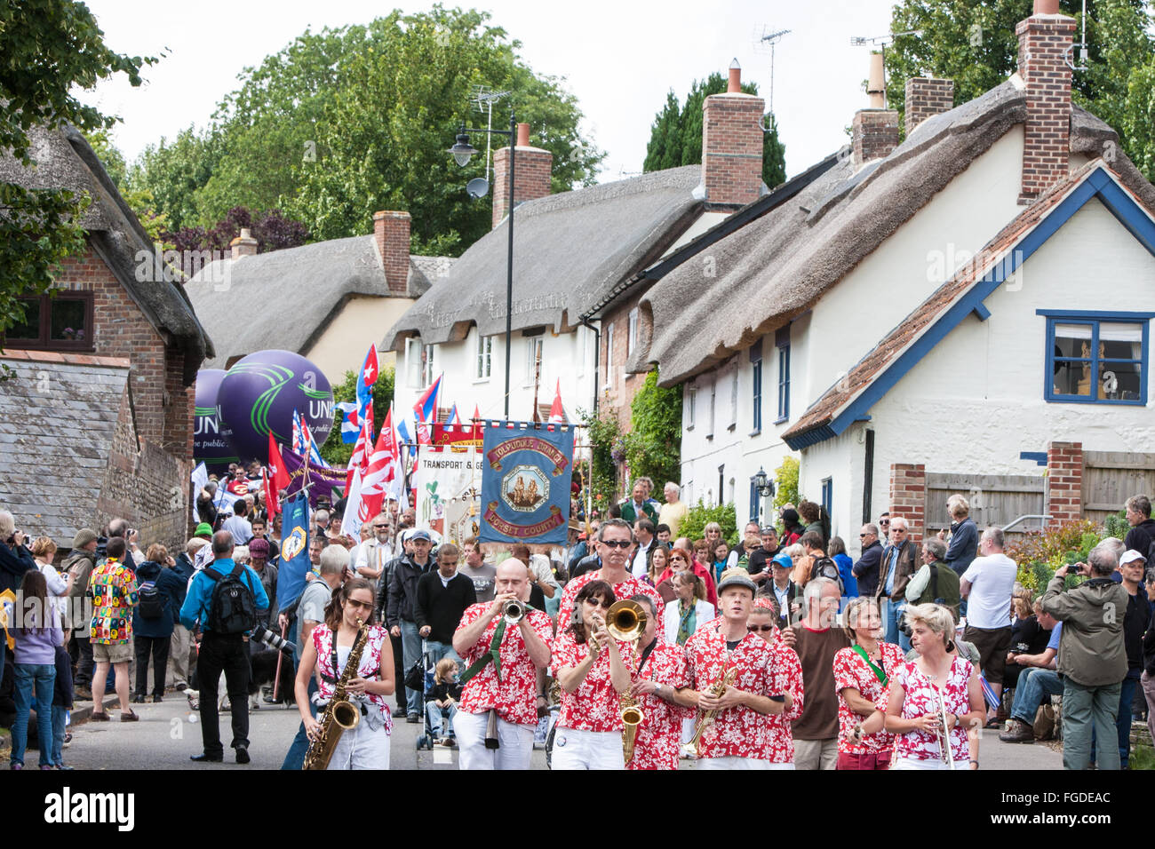 The martyrs inn in the dorset village of tolpuddle hi-res stock ...