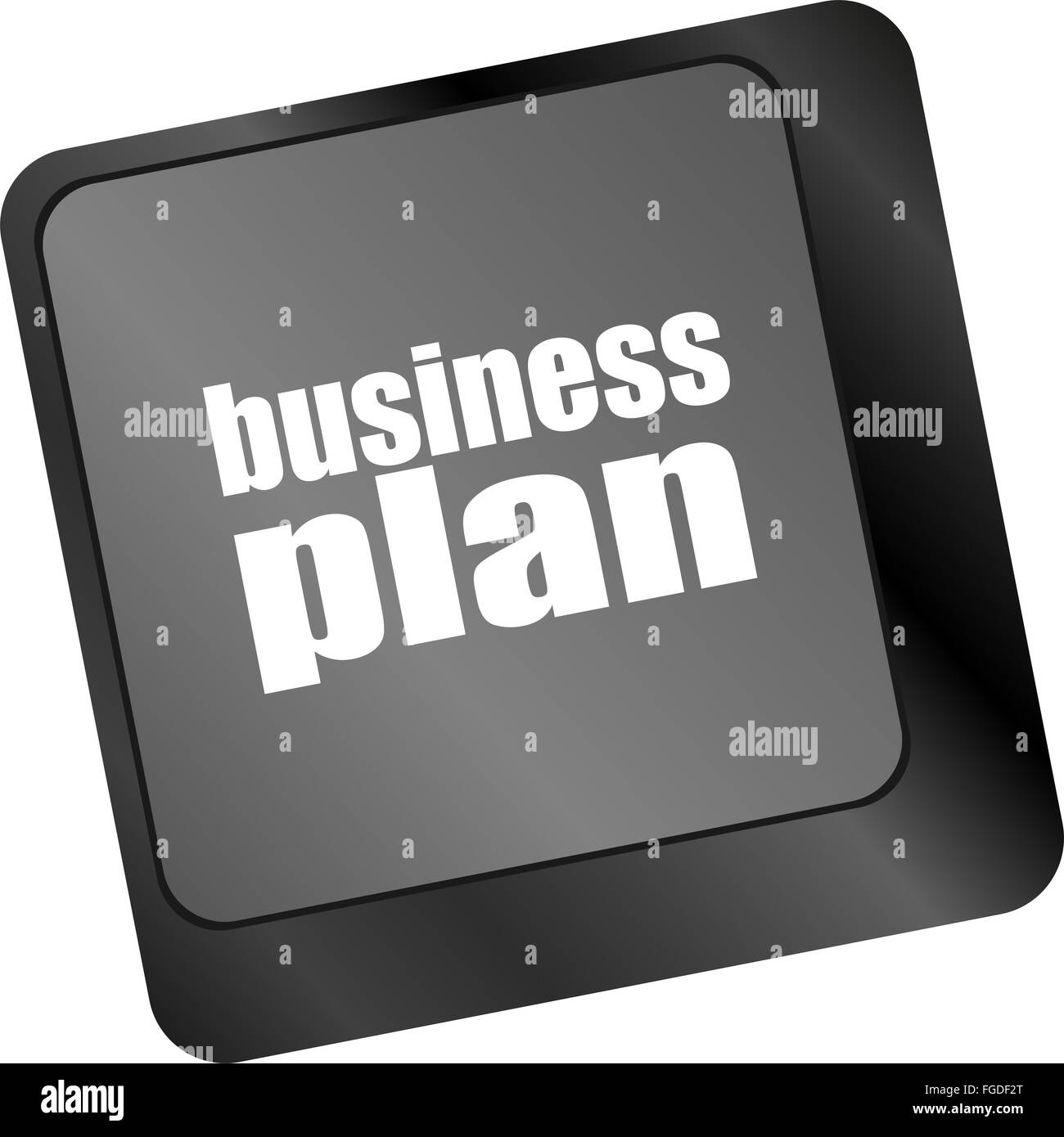 business plan button on computer keyboard key Stock Photo - Alamy