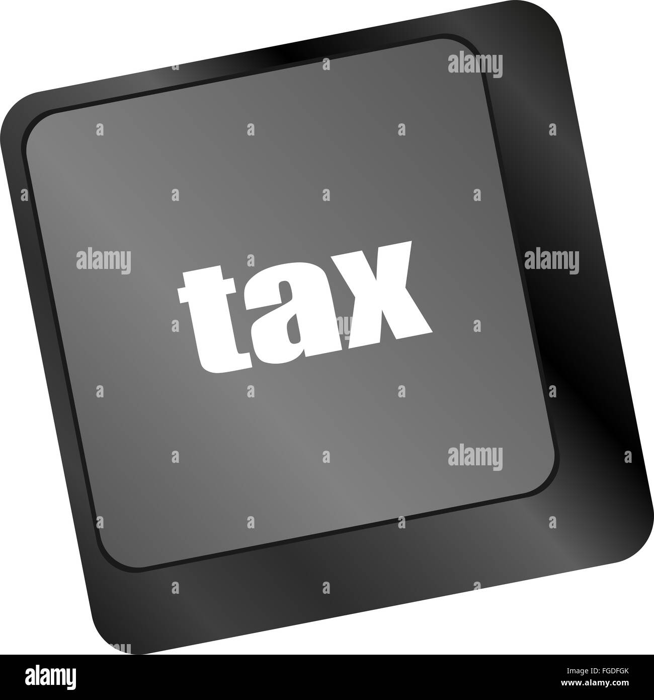 tax word on laptop keyboard key, business concept Stock Photo - Alamy